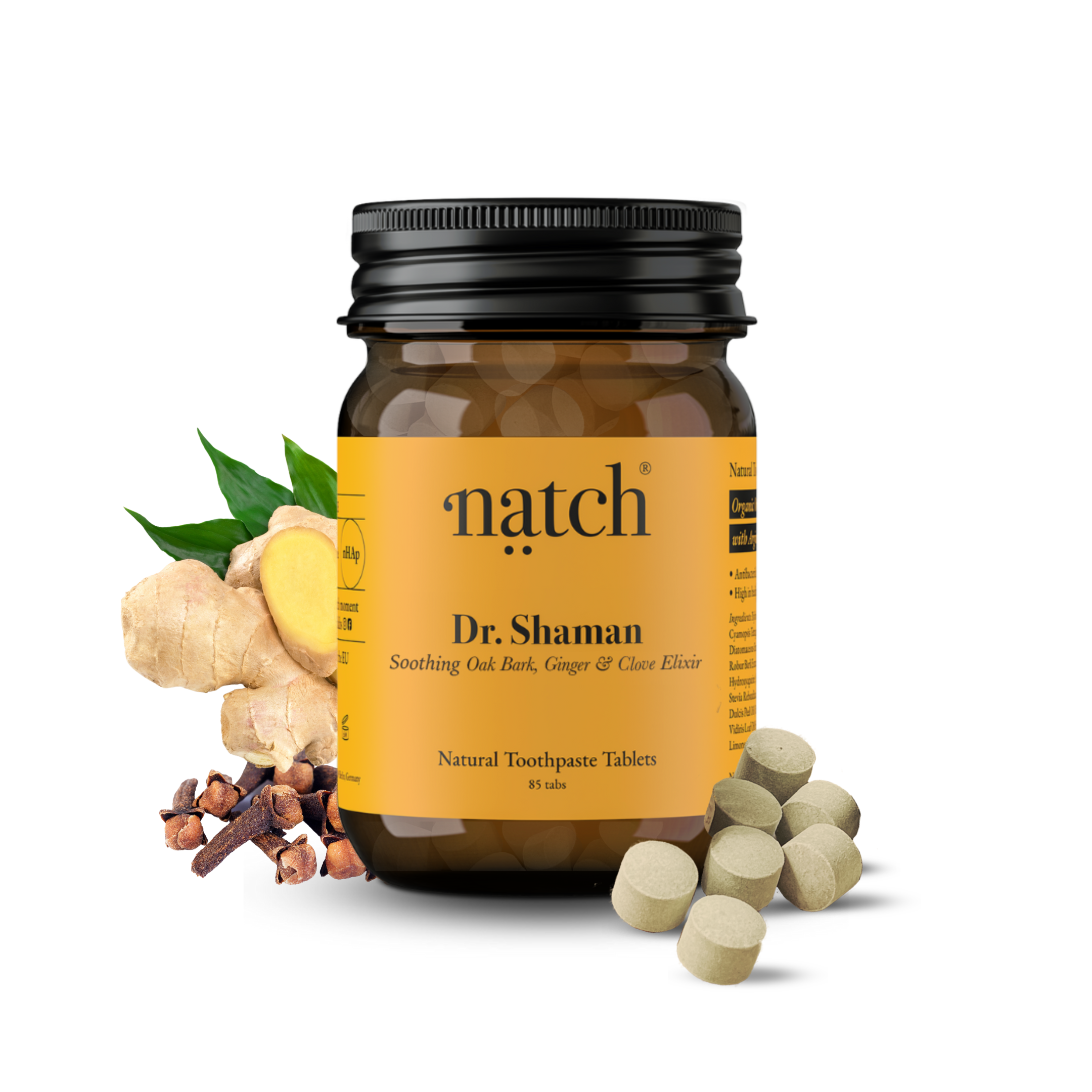 Dr. Shaman | Soothing & desensitizing •• Natch - Natural Toothpaste ...